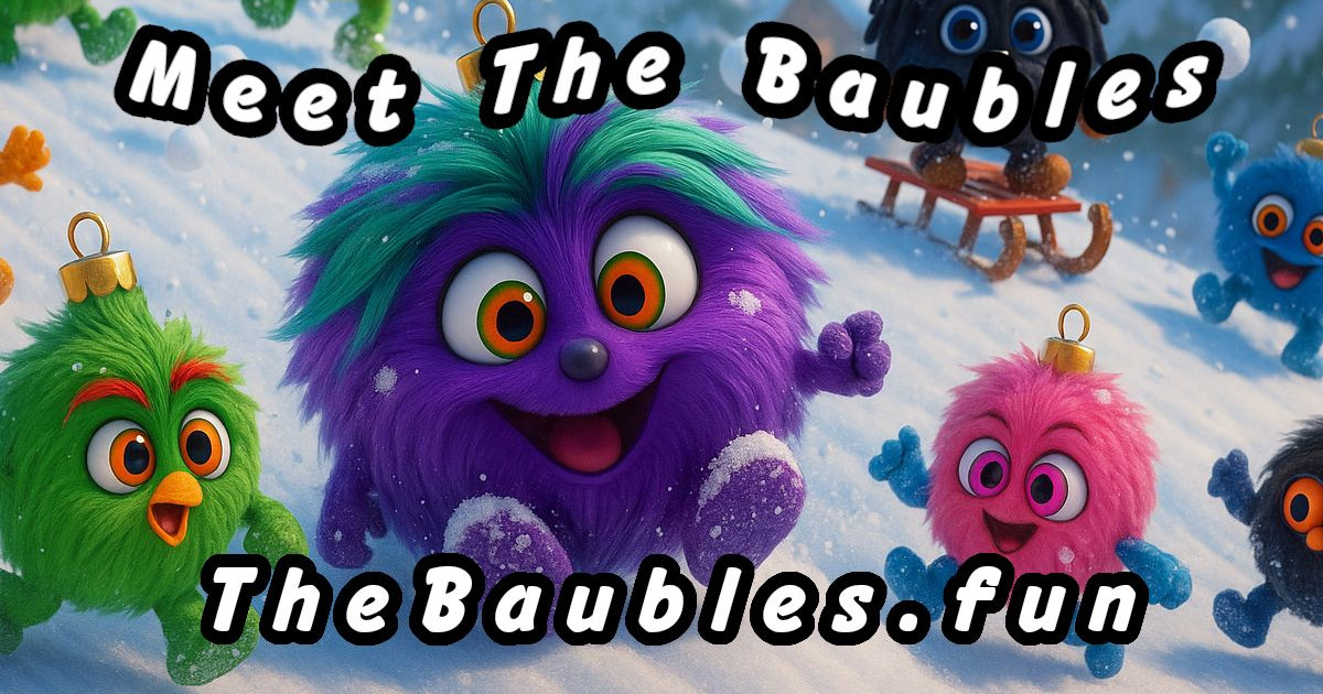 The Christmas Baubles — Magical Art Collection